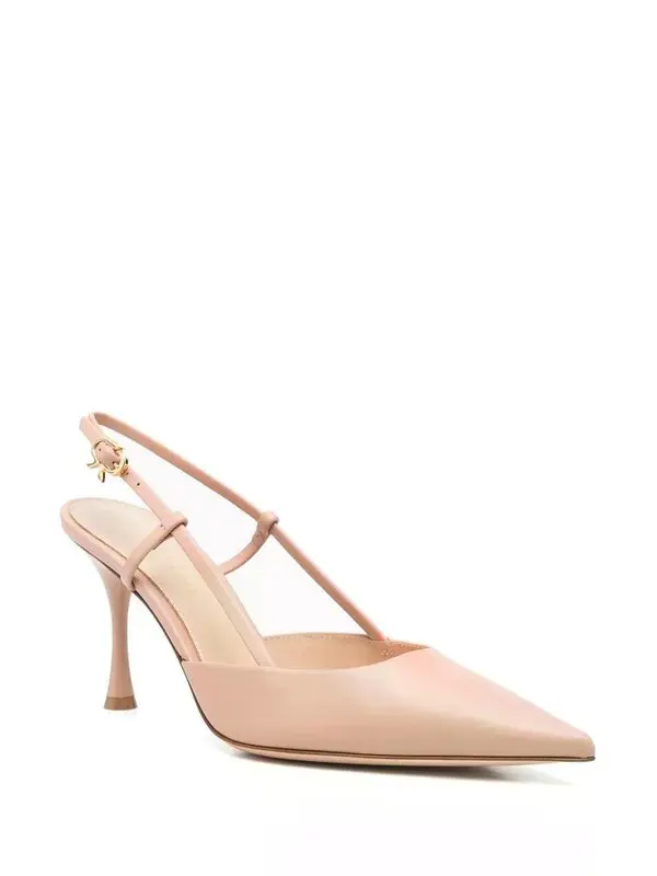 GIANVITO ROSSI Ascent 85mm Slingback Pumps - Neutrals