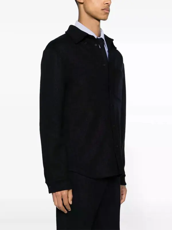 Thom Browne Herringbone Cotton Overshirt