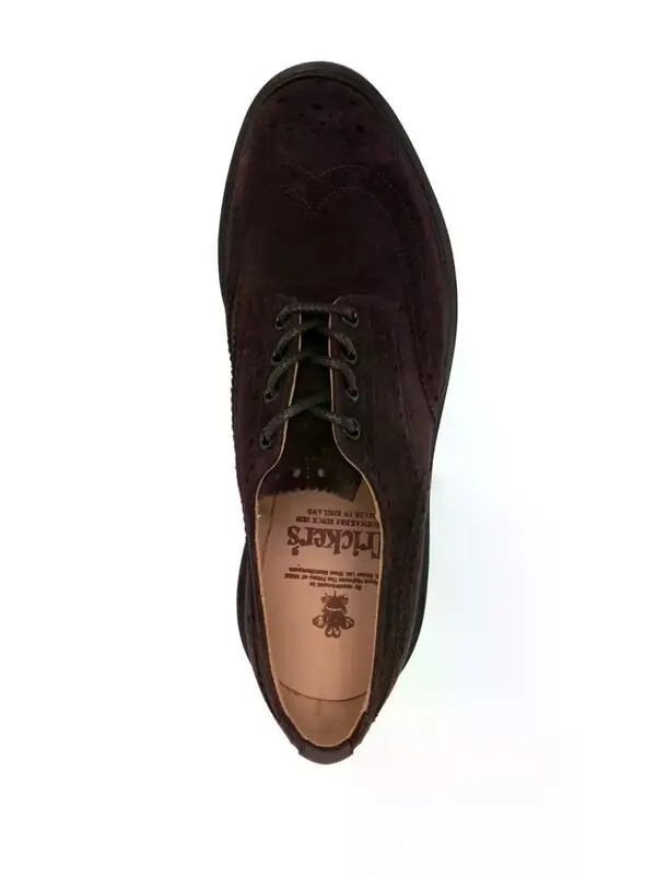 TRICKER'S Bourton Suede Brogues - Brown