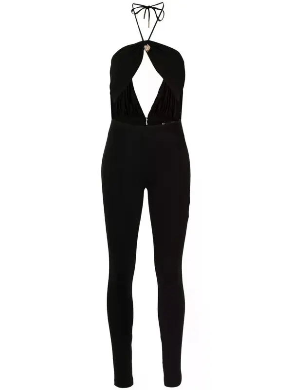 Dsquared2 Heart-detail Halterneck Jumpsuit - Black