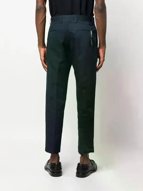 PT TORINO Rebel Cropped Trousers - Blue