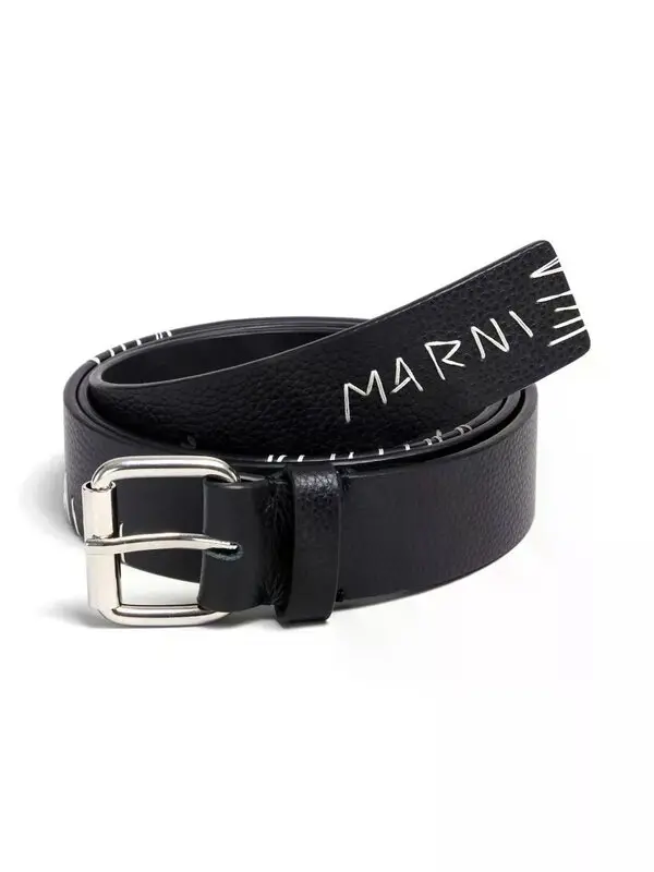 Marni Mending Leather Belt