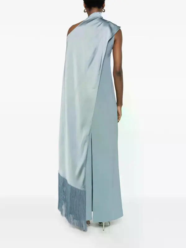 TALLER MARMO Fringed Maxi Dress