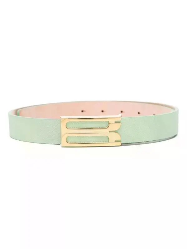 Victoria Beckham Leather Belt - Green