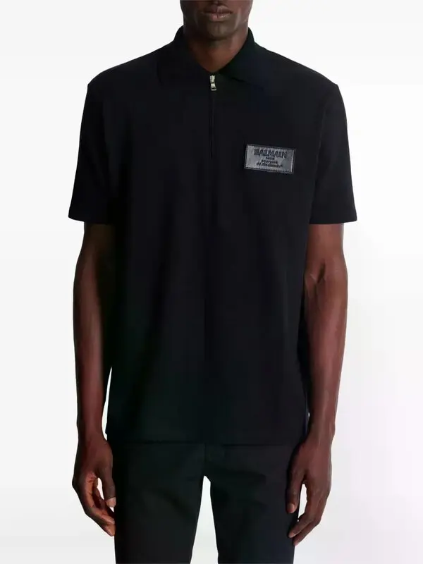 Balmain Cotton Polo Shirt