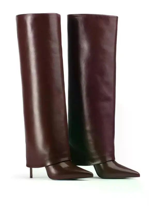 LE SILLA Andy 120mm Layered Leather Boots