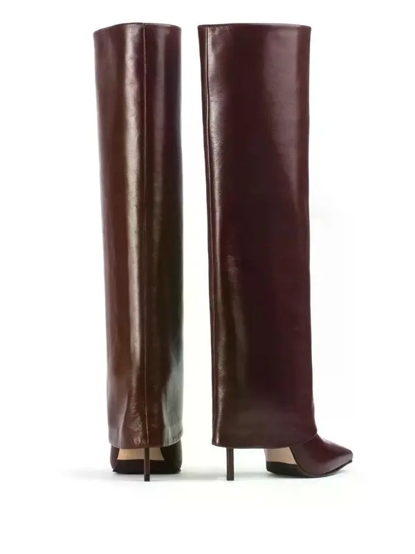 LE SILLA Andy 120mm Layered Leather Boots