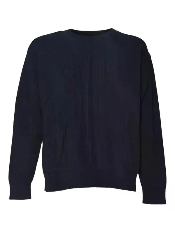 JIL SANDER Ribbed Knit Wool Jumper