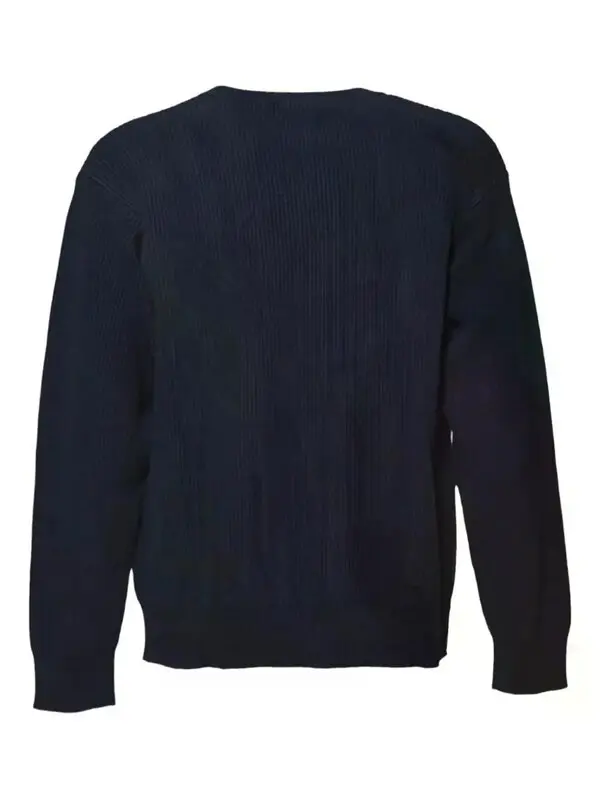 JIL SANDER Ribbed Knit Wool Jumper