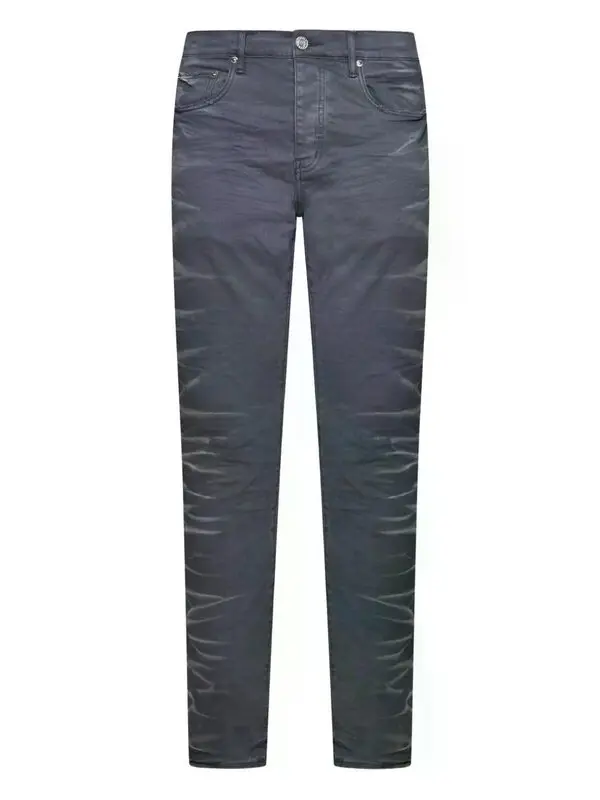 PURPLE BRAND Faded Side Seam Denim - Grey