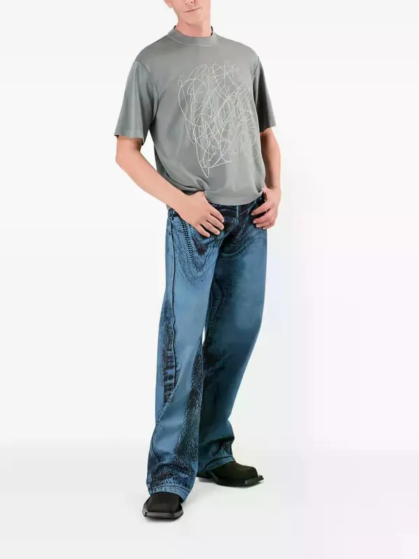 Camper Indigo Wide-leg Jeans