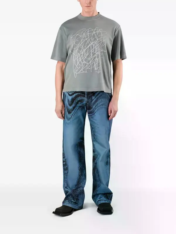 Camper Indigo Wide-leg Jeans