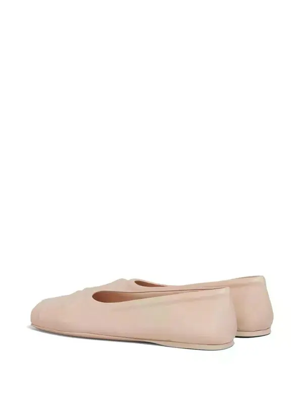 Marni Bow-detail Ballerina Shoes - Pink