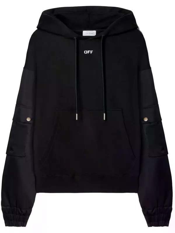 Off-White Logo-print Cotton Hoodie
