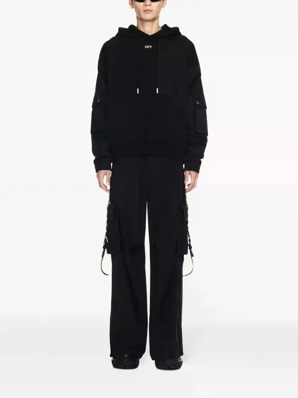 Off-White Logo-print Cotton Hoodie