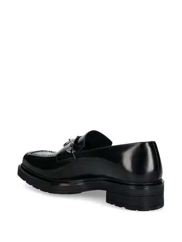 Patrizia Pepe Eyelet Embellished Loafers