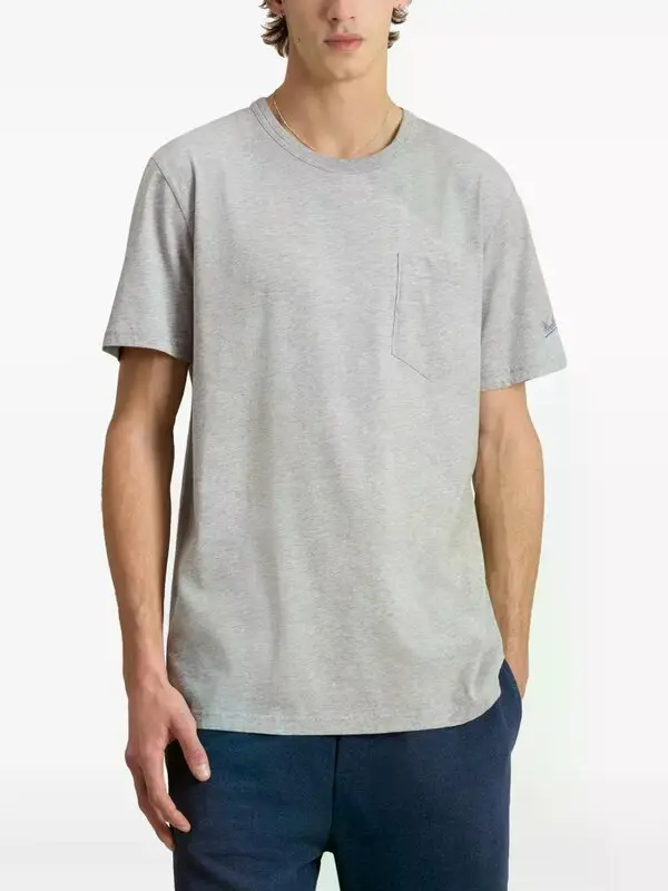 Woolrich Logo Pocket T-shirt - Grey