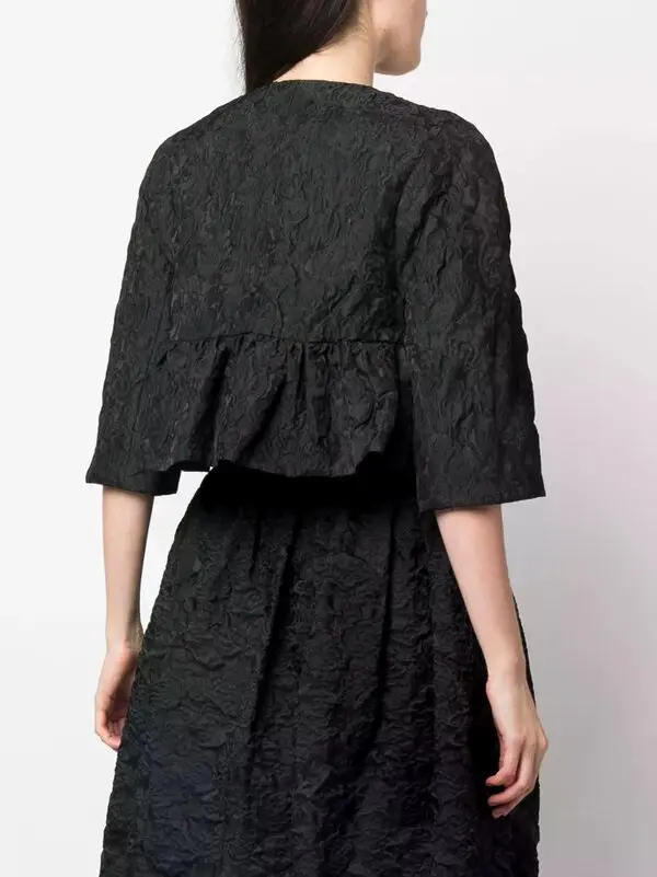 Erdem Textured Cropped Jacket