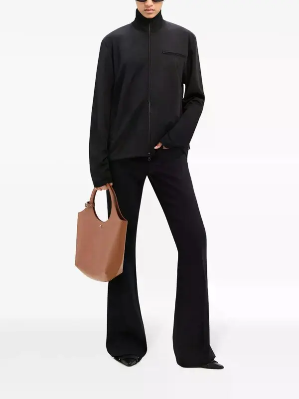 COURREGES Interlock Zip-up Shirt Jacket