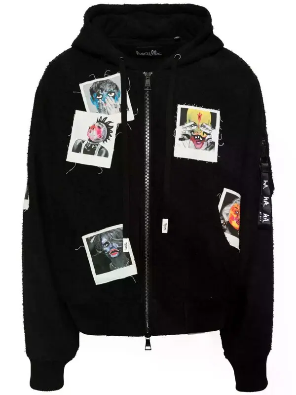 HACULLA. Polaroid Collection Bomber Jacket - Black
