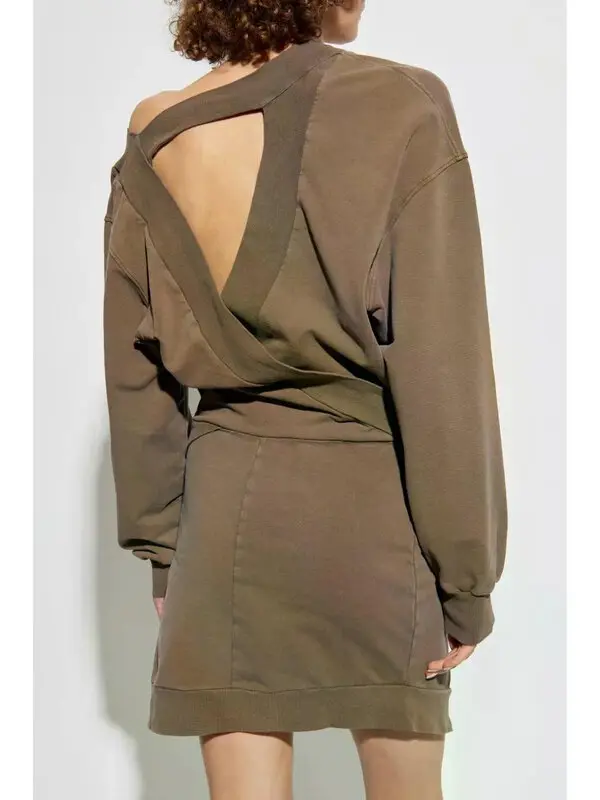 Attico Appliqué Mini Dress