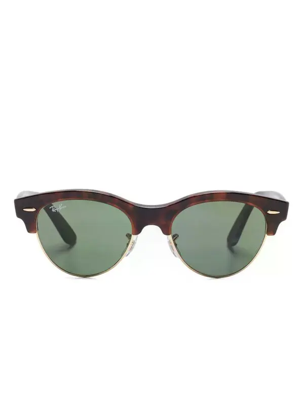 Ray-ban Clubmaster Style Sunglasses - Brown