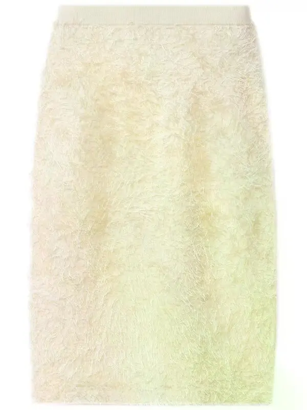 Fabiana Filippi Textured-finish Midi Skirt - Neutrals