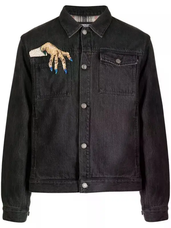 UNDERCOVERISM Patch-detail Wool-blend Jacket - Grey