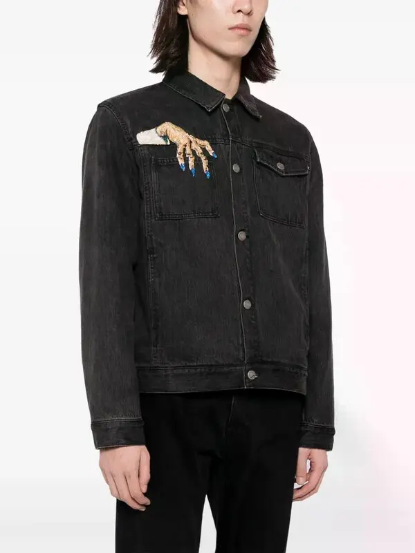 UNDERCOVERISM Patch-detail Wool-blend Jacket - Grey