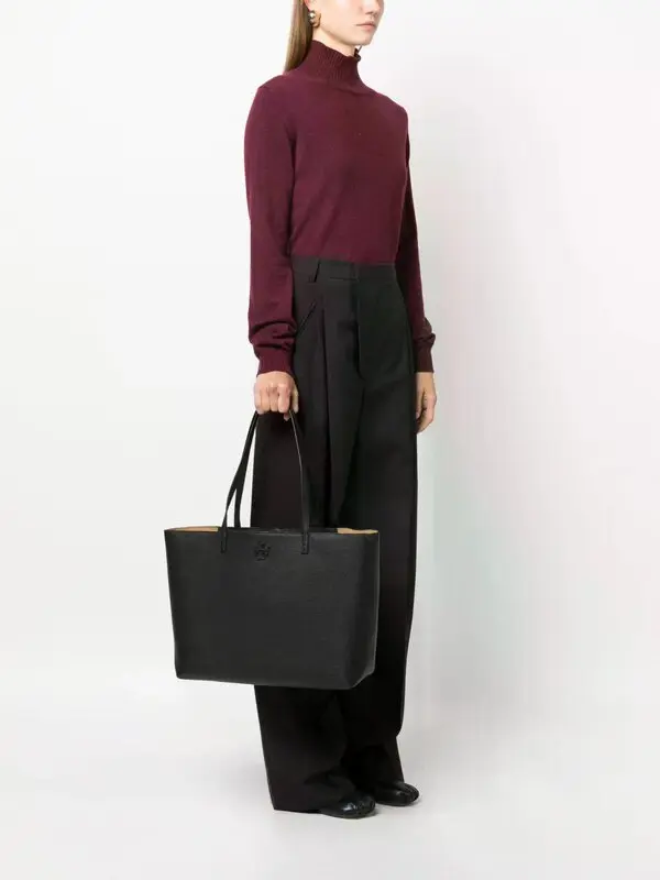 Tory Burch Mcgraw Leather Tote Bag
