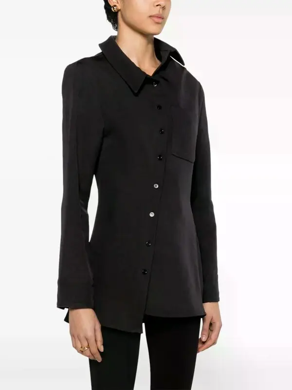 Jacquemus Canvas Asymmetric Shirt