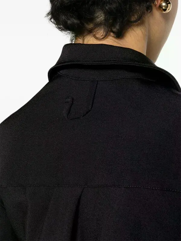 Jacquemus Canvas Asymmetric Shirt