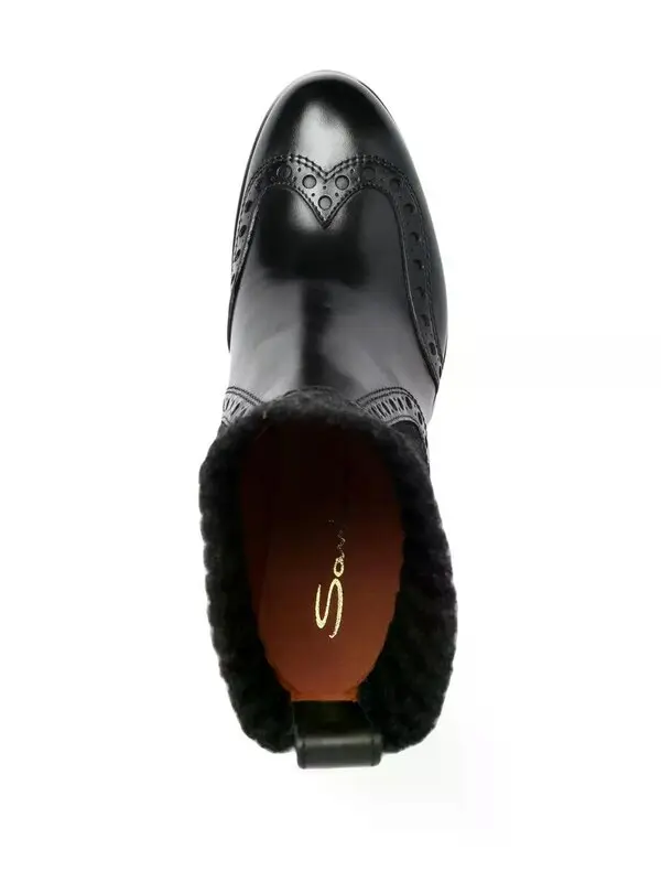 Santoni Sock-style Chelsea Boots