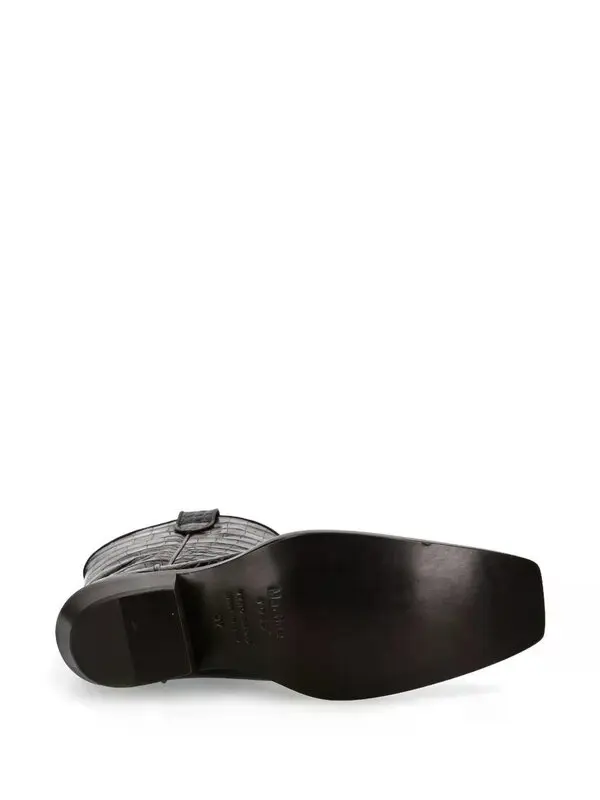 Martine Rose Leather Cowboy Boots