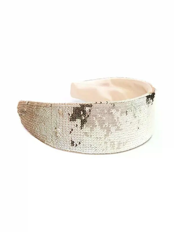 Miu Miu Sequin-embellished Wide Headband