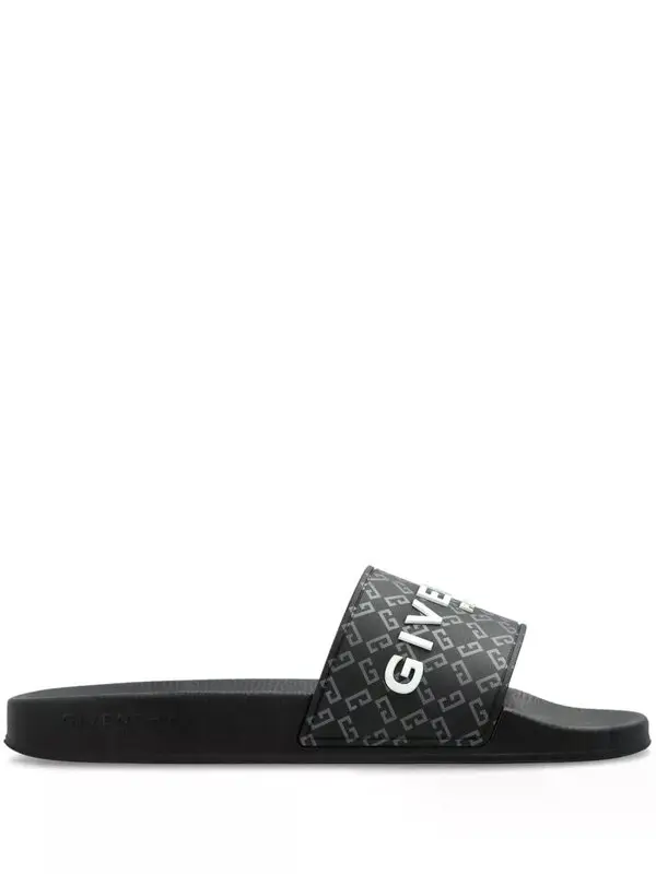 Givenchy Logo-embossed Slides