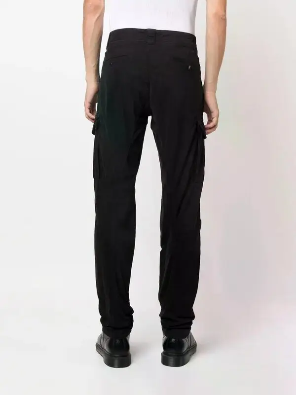 C.P. COMPANY Logo-patch Tapered Cargo Trousers