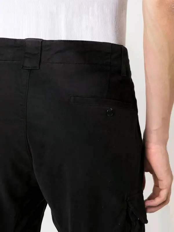 C.P. COMPANY Logo-patch Tapered Cargo Trousers