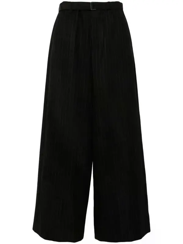 Sacai Pinstriped Palazzo Pants
