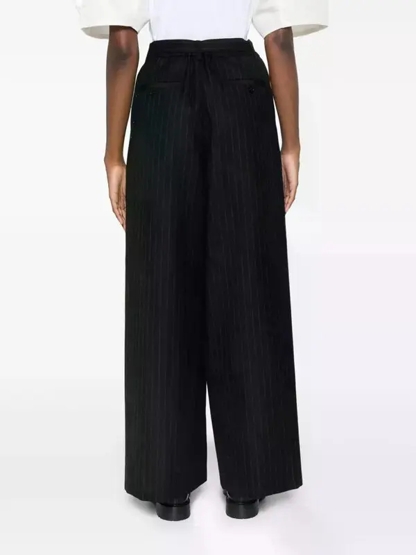 Sacai Pinstriped Palazzo Pants