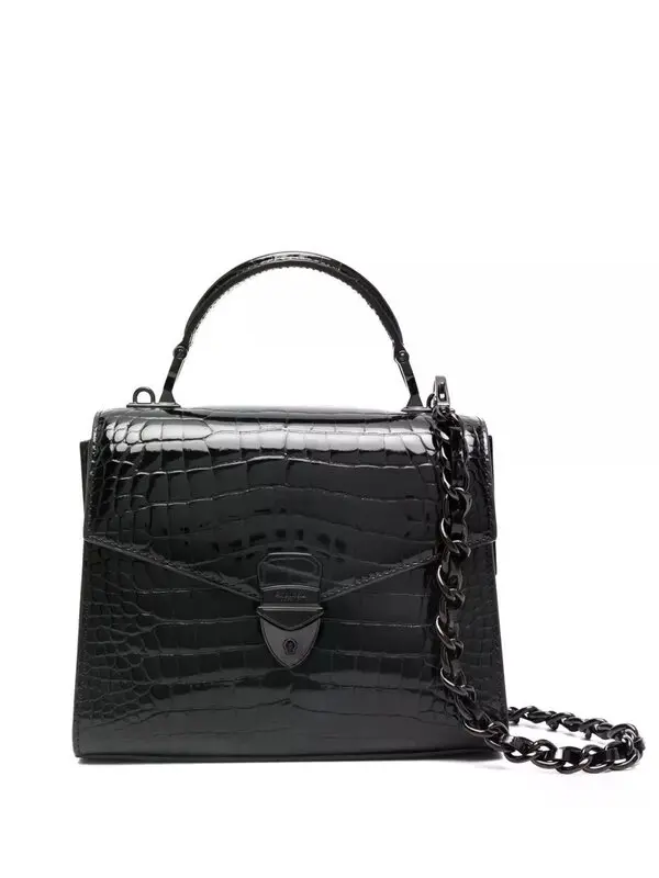 ASPINAL OF LONDON Mayfair Top-handle Bag - Black