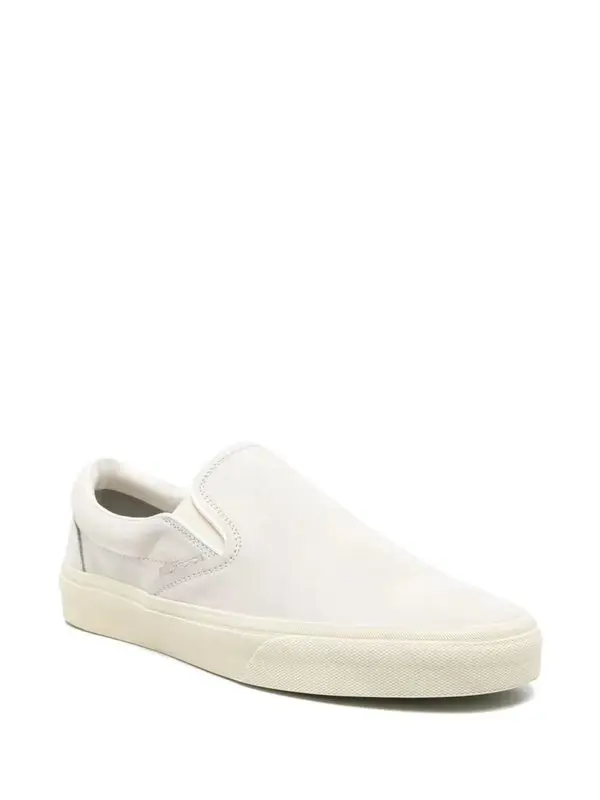 TOM FORD Suede Slip-on Sneakers - Grey