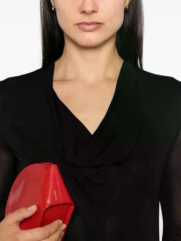 TOTEME Draped V-neck Dress