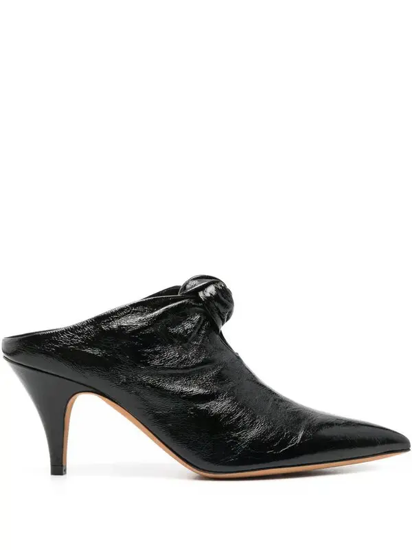 Khaite Rowan 75mm Mules - Black