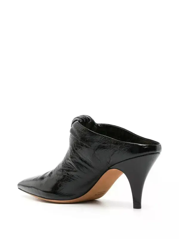 Khaite Rowan 75mm Mules - Black