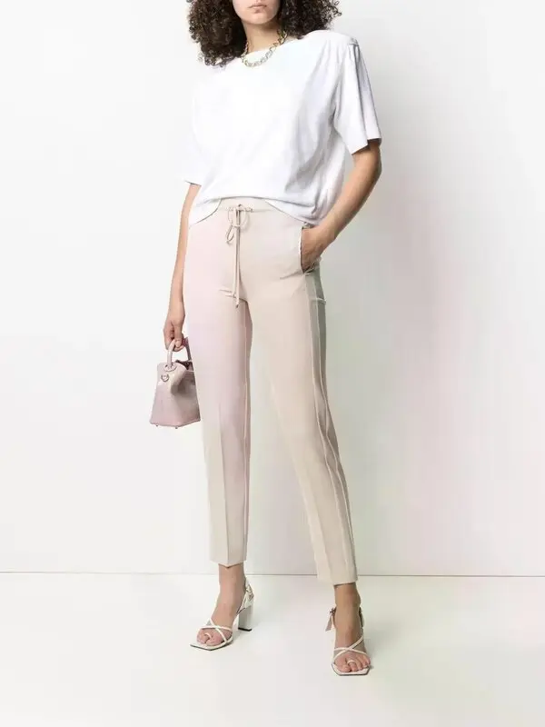 Blumarine Slim-fit Trousers With Drawstring Fastening