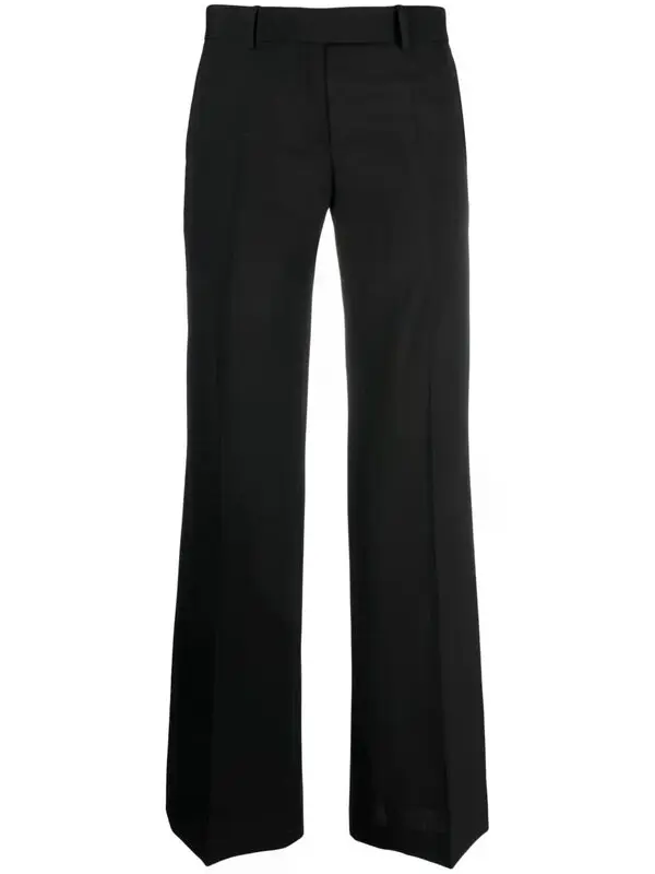 QUIRA Mid-rise Wide-leg Tailored Trousers