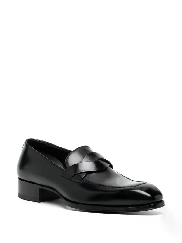 TOM FORD Leather Loafers
