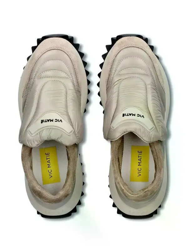 VIC MATIE Leather Panelled Running Sneakers