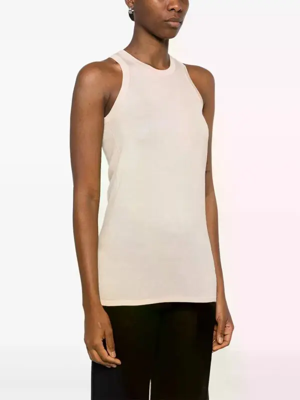 Frenckenberger Knitted Tank Top - Pink